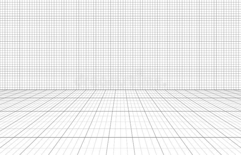 Perspective Grid Worksheet Stock Illustrations – 53 Perspective Grid ...