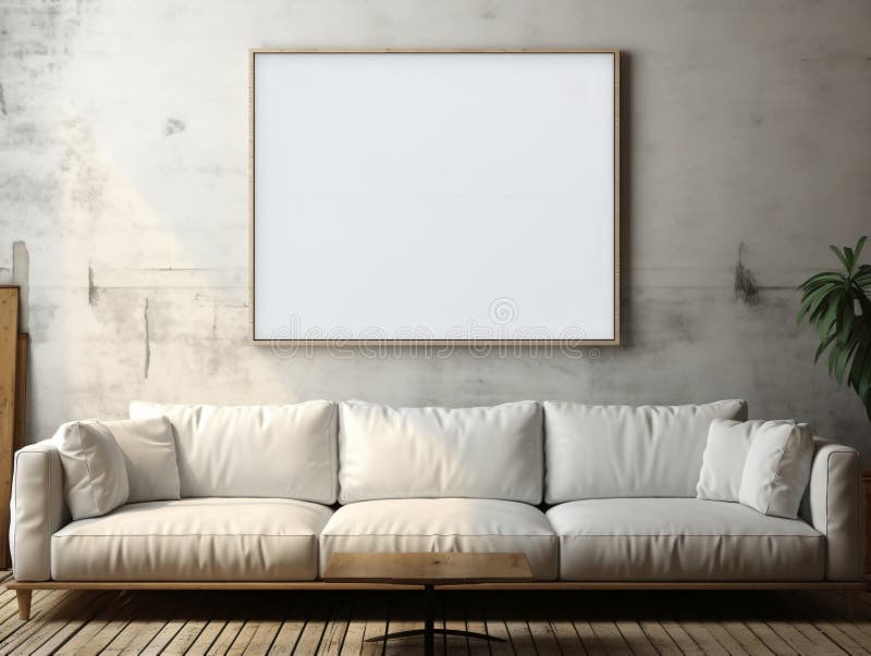 Room Picture Mockup, Empty Picture Room, Mockup Poster, Stock Photo ...