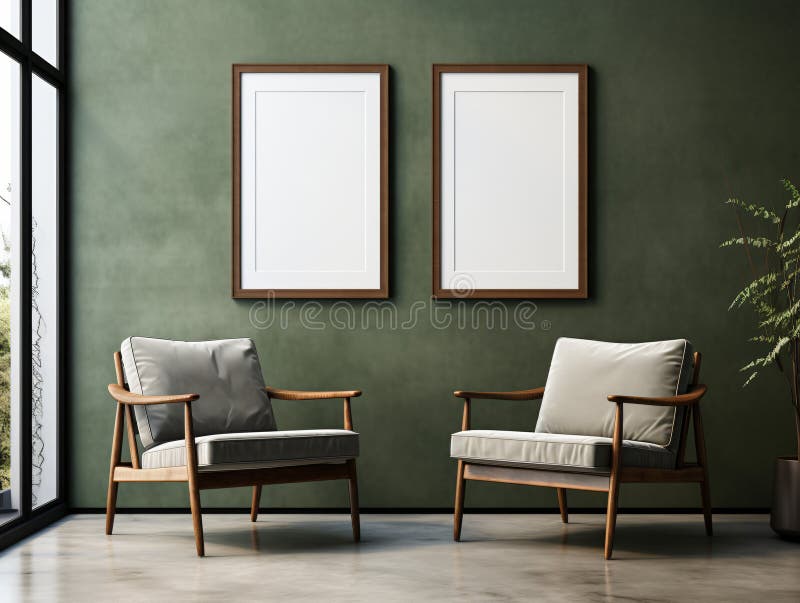 Room Picture Mockup, Empty Picture Room, Mockup Poster, Stock ...