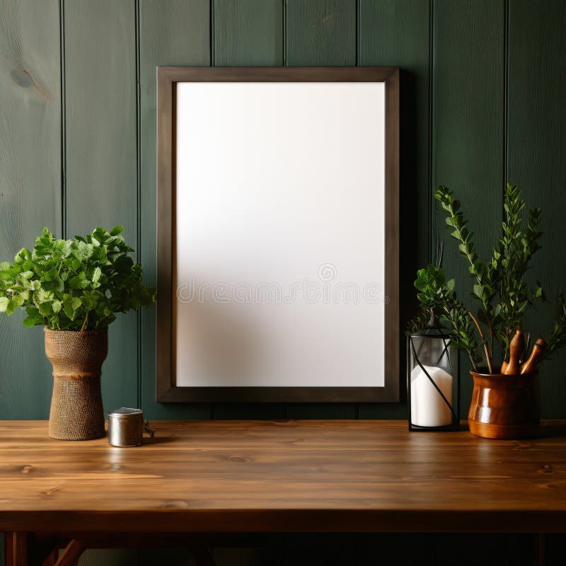 Room Picture Mockup, Empty Picture Room, Mockup Poster, Stock ...