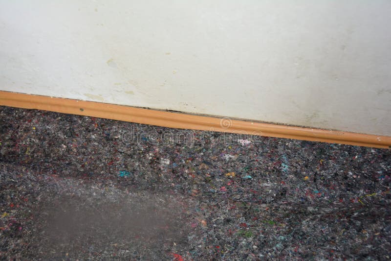 Room during Renovation with Taped Floor Stock Photo - Image of painter ...