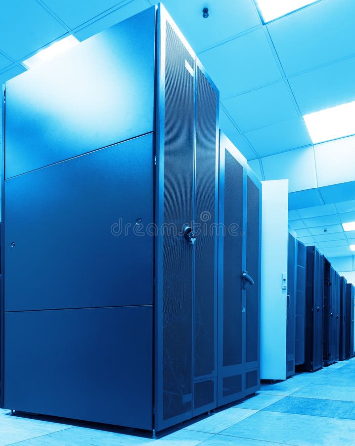 Data Center Cabinets stock image. Image of cabinets, connection - 54534379