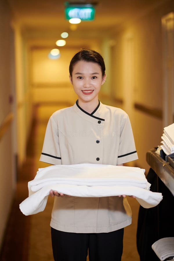 Room service concept stock image. Image of cotton, positive - 282126309