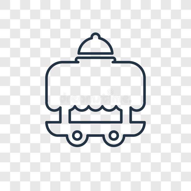 Room Service Icon Vector Isolated on White Background, Room Service ...