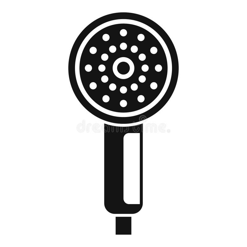 Room Shower Head Icon Simple Vector. Liquid Nozzle Stock Vector ...