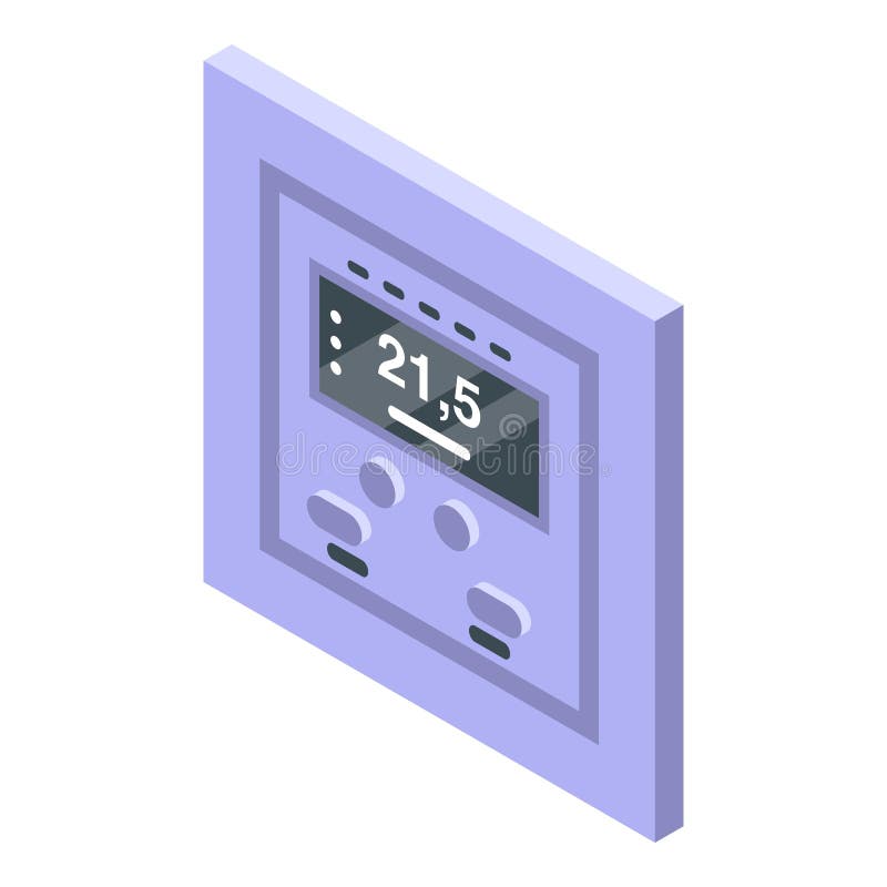 Temperature Control Logo, Simple Gray Style Stock Vector - Illustration ...