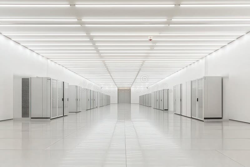 In this Room, There Exists a Great Number of Servers in Total Stock ...