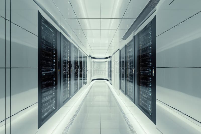 In this Room, There Exists a Great Number of Servers in Total Stock ...