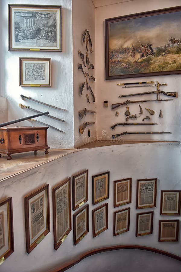 Room for Trophies of the Hunter. Editorial Photography - Image of frame ...