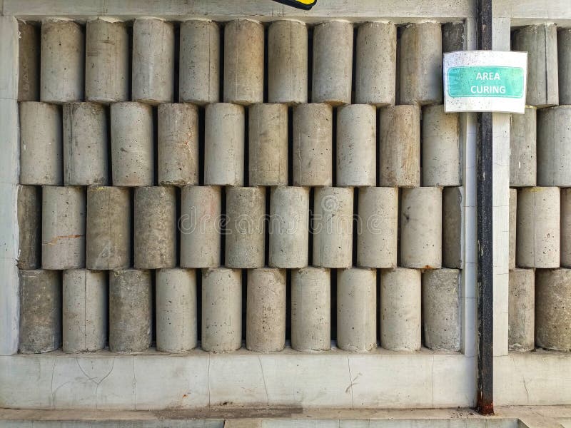 Room Walls Composed of Cylinders for Concrete Compressive Strength ...