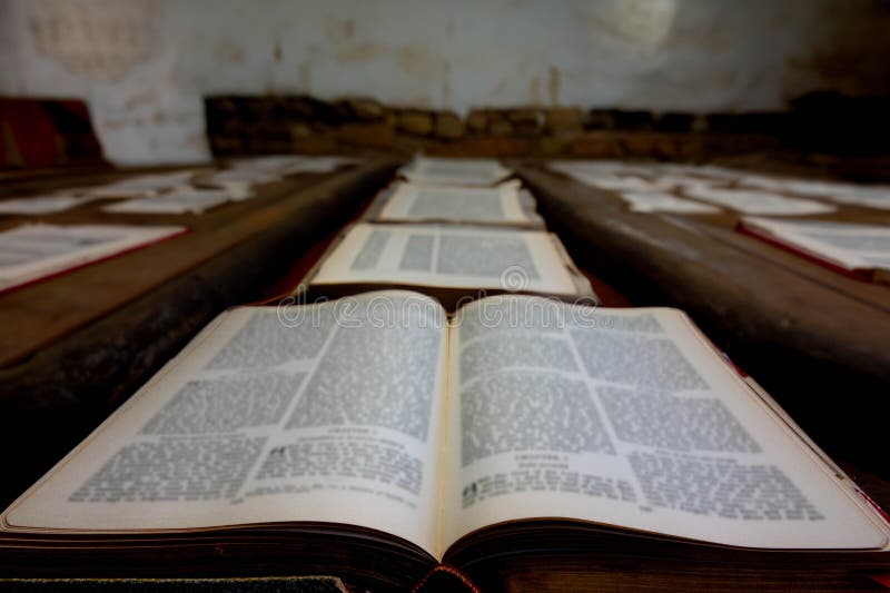 Assembling Pages for an Ancient Book with Obscure Text Stock Image ...