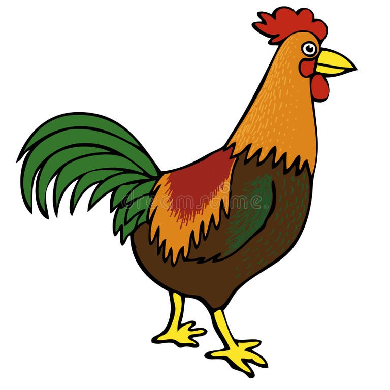 Proud Rooster Stock Illustrations – 722 Proud Rooster Stock ...