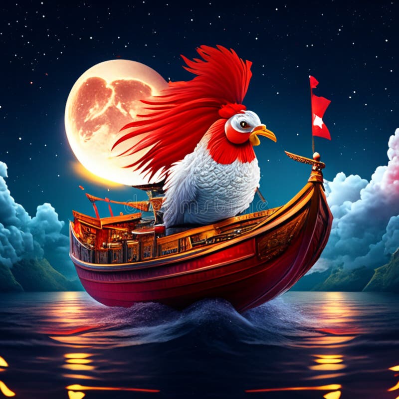 Rooster Boat Stock Illustrations – 83 Rooster Boat Stock Illustrations ...