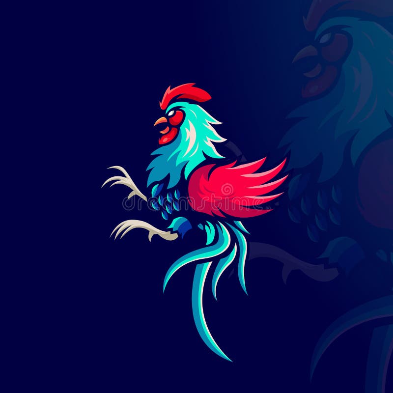 Rooster Fight Stock Illustrations – 1,292 Rooster Fight Stock ...