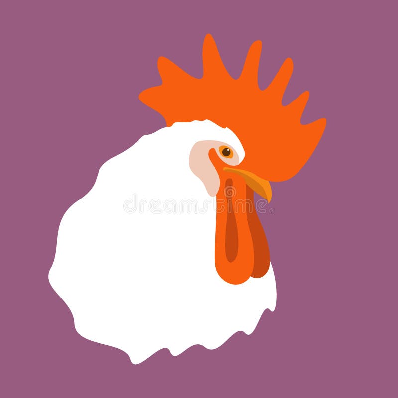 Side Profile Beautiful Rooster Stock Illustrations – 70 Side Profile ...