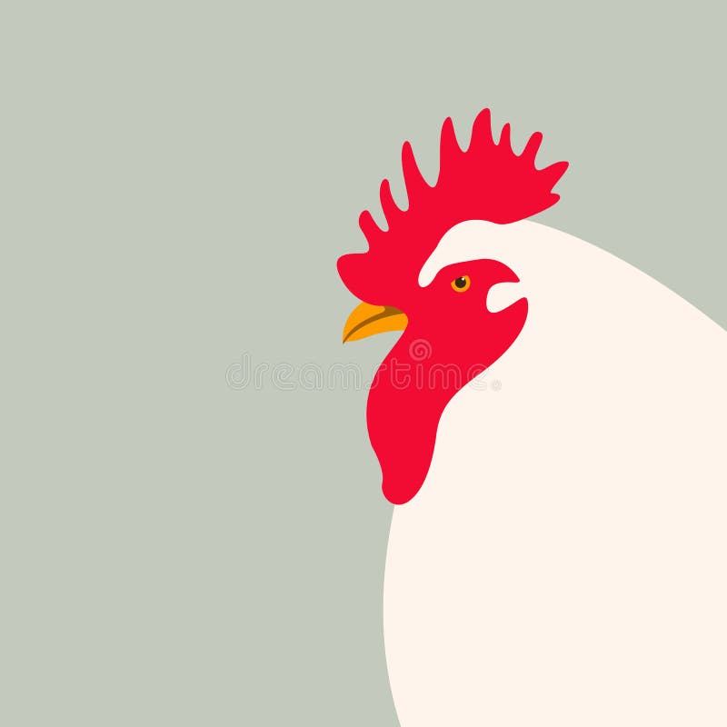 Side Profile Beautiful Rooster Stock Illustrations – 81 Side Profile ...