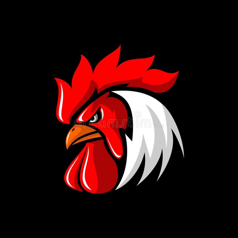 Vector Angry Rooster Head Design Stock Illustrations – 867 Vector Angry ...
