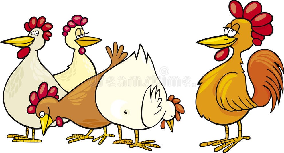 Hens Cartoon Stock Illustrations – 1,405 Hens Cartoon Stock ...