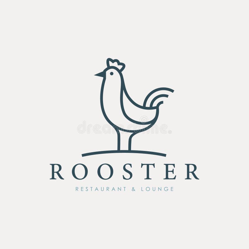 Rooster Line Art Stock Illustrations – 5,952 Rooster Line Art Stock ...