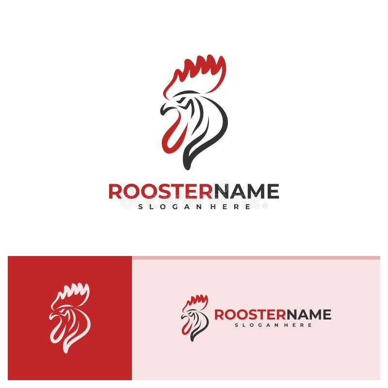 Rooster Logo Vector Template, Creative Rooster Head Logo Design ...