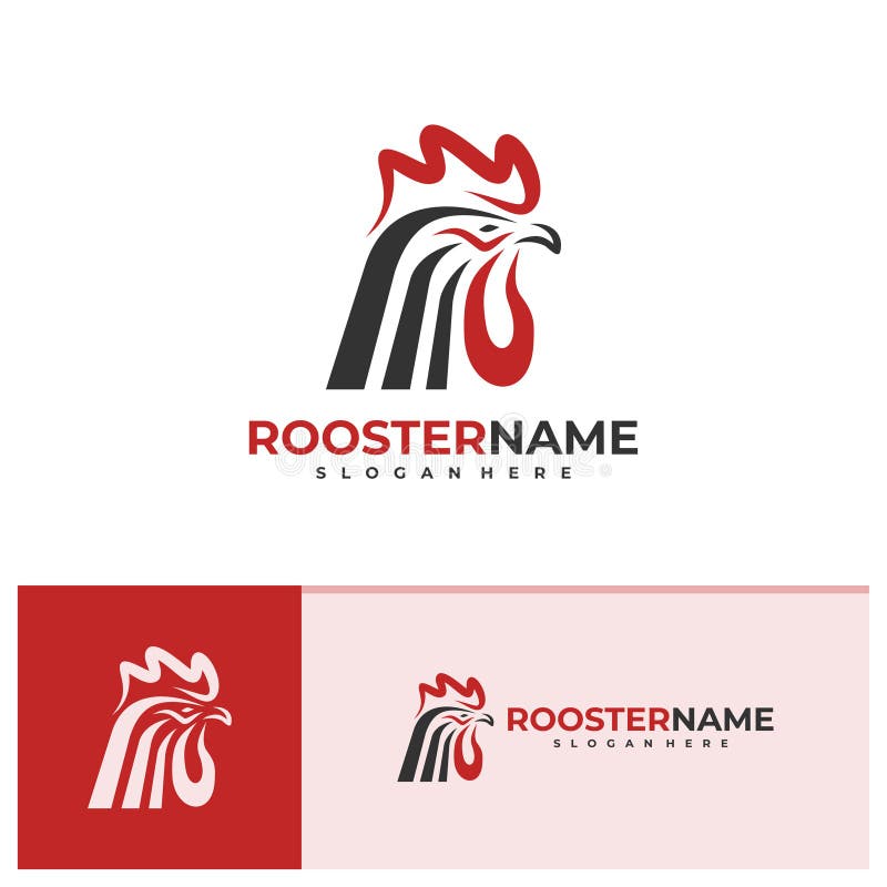 Rooster Logo Vector Template, Creative Rooster Head Logo Design ...