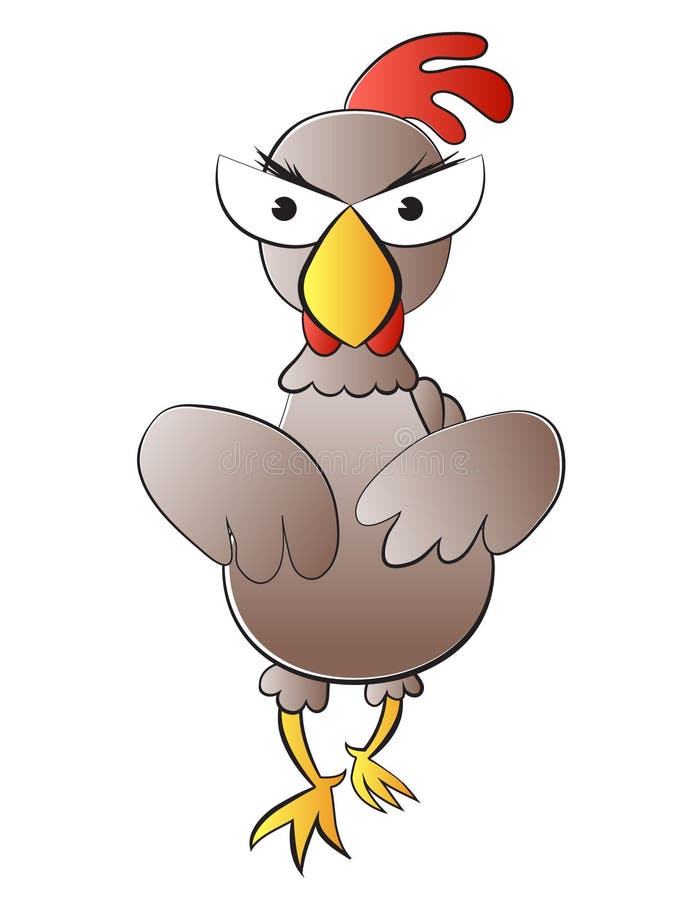 Angry Rooster Stock Illustrations – 361 Angry Rooster Stock ...