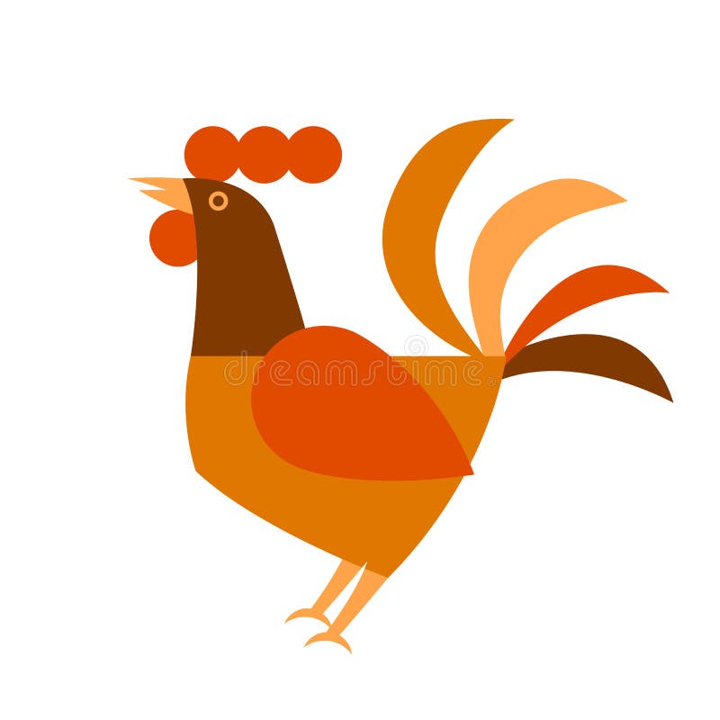 Side Profile Beautiful Rooster Stock Illustrations – 56 Side Profile ...