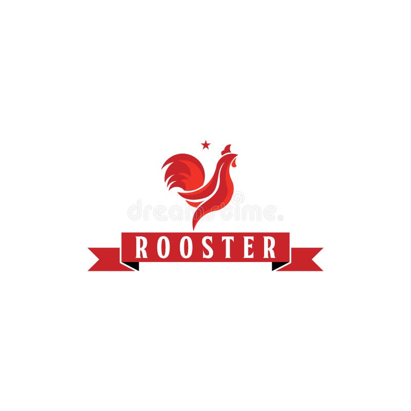Rooster Company Logo Vector Template Design Illustration Stock Vector ...