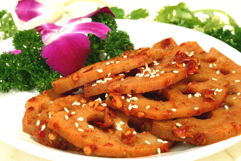 Root stock photo. Image of seeds, oriental, sesame, lotus - 6985426