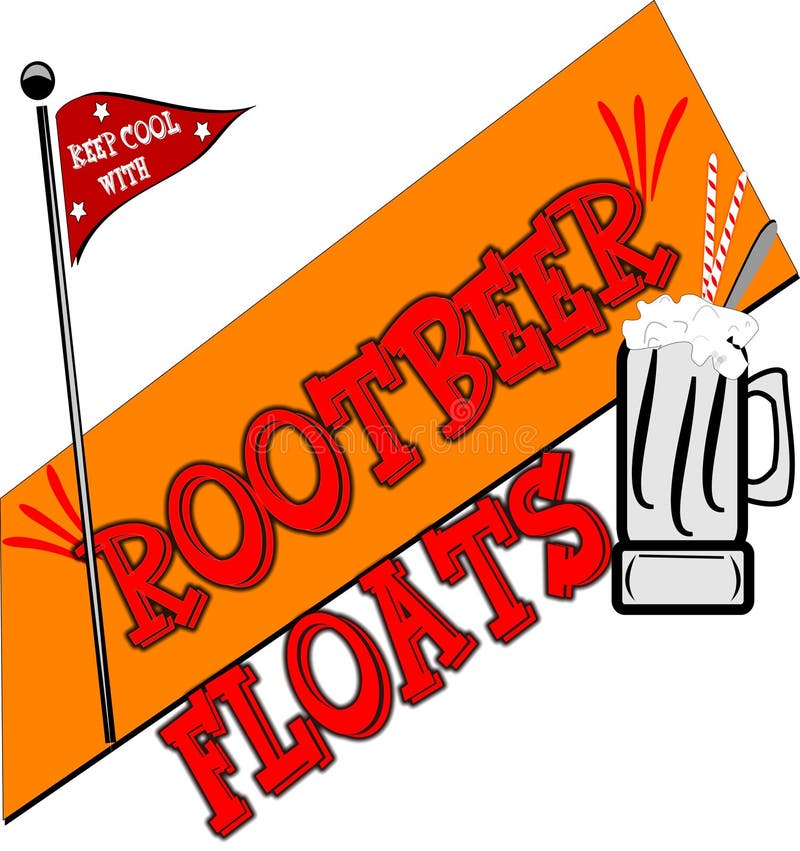 Beer or Root Beer Mugs Vector Illustration Stock Vector - Illustration ...