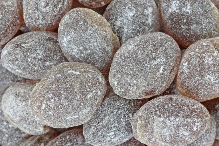 Root Beer Flavored Hard Candy Close View Stock Image - Image of oval ...