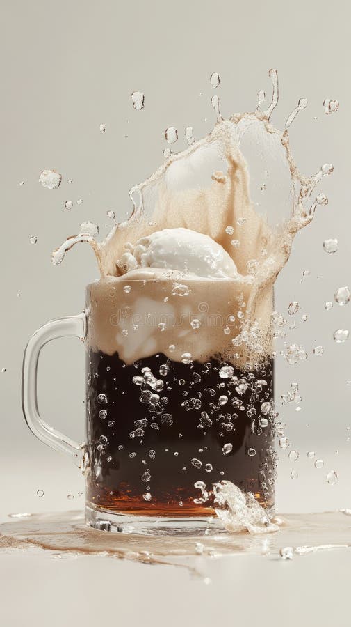 Root Beer Float Stock Illustrations – 347 Root Beer Float Stock ...