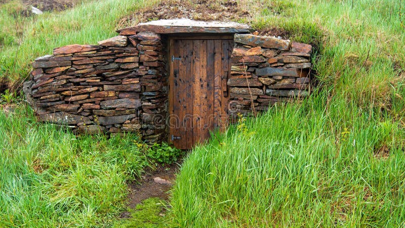 Root Cellar in Elliston, Newfoundland and Labrador, Canada Stock Photo ...