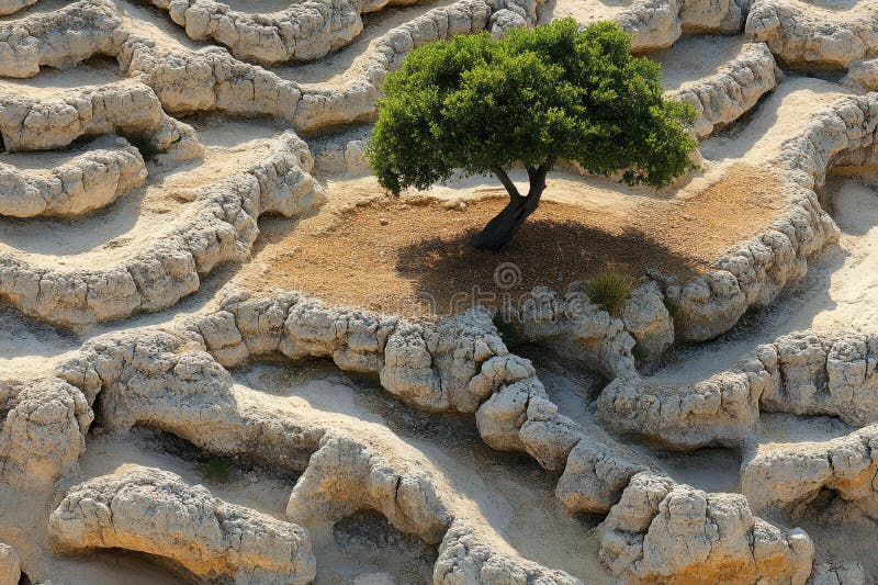 Root-like Patterns Intertwine with Straight Geometric Pathways ...