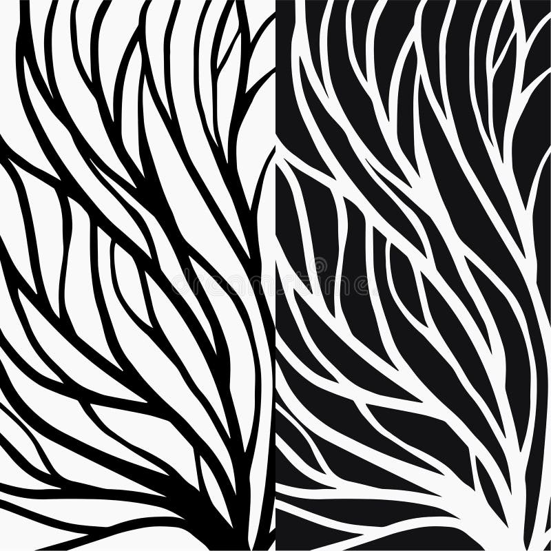 Root Pattern Illustration for Textile and Printing Stock Vector ...