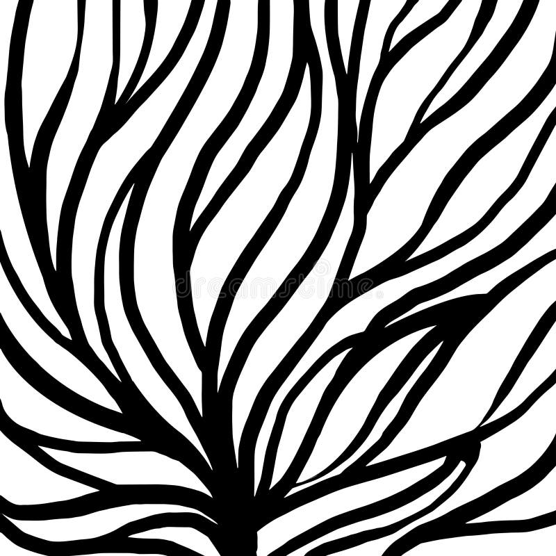 Root Pattern Illustration for Textile and Printing Stock Vector ...
