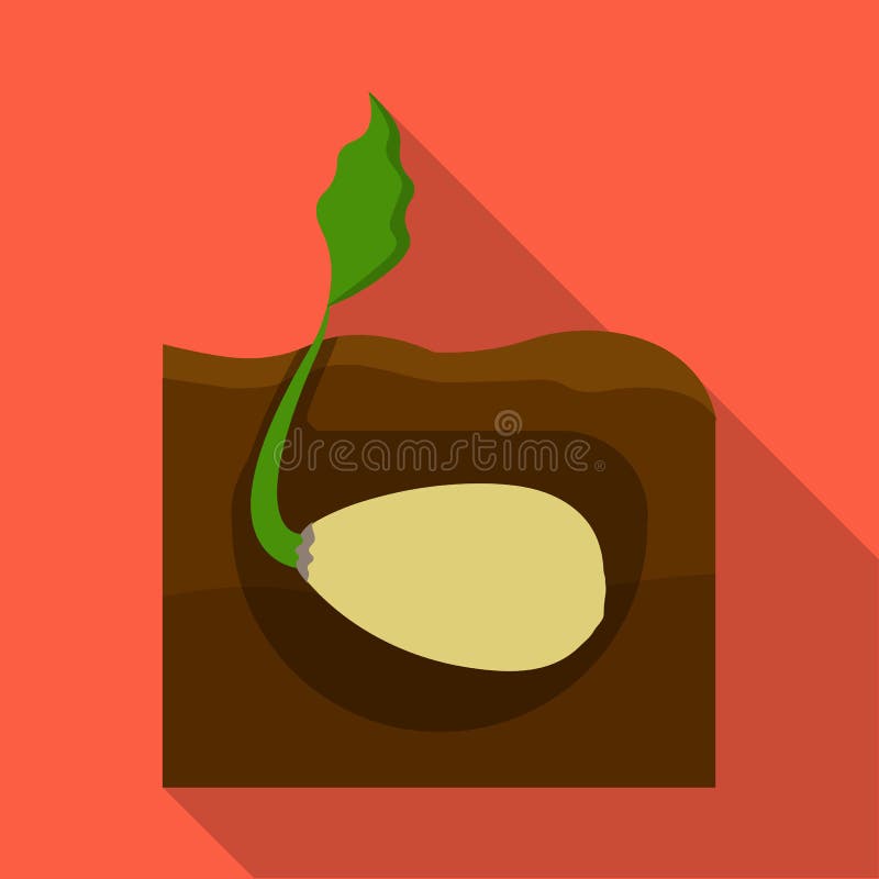 Root, Single Icon in Cartoon Style.Root, Vector Symbol Stock ...