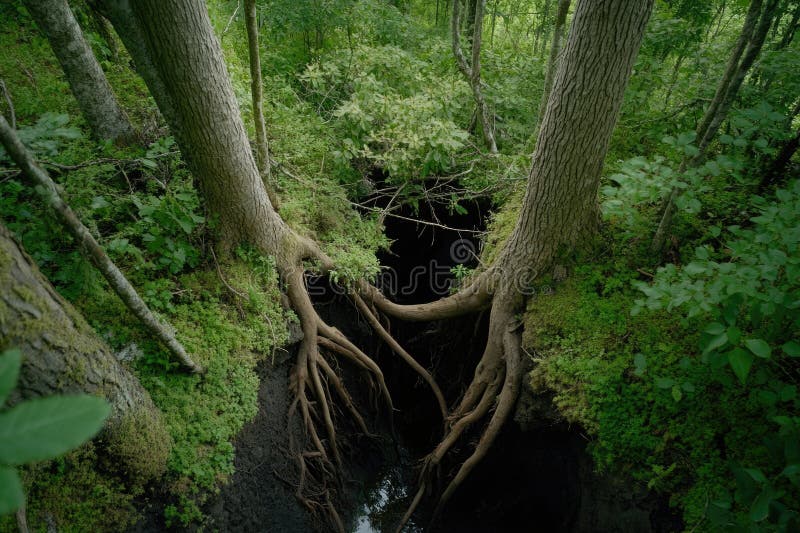 Root System - Complex Underground Structure, Enhancing Water Absorption ...