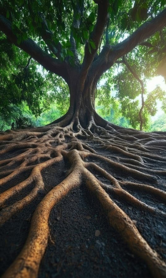 Root System - Complex Underground Structure, Enhancing Water Absorption ...