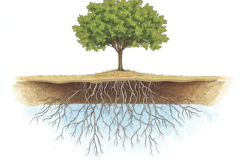 Root System - Complex Underground Structure, Enhancing Water Absorption ...