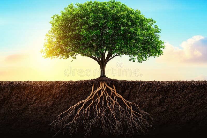 Root System - Complex Underground Structure, Enhancing Water Absorption ...