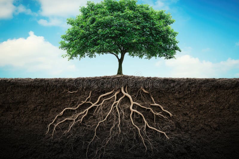 Root System - Complex Underground Structure, Enhancing Water Absorption ...