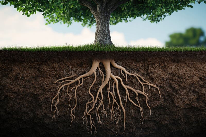 Root System - Complex Underground Structure, Enhancing Water Absorption ...
