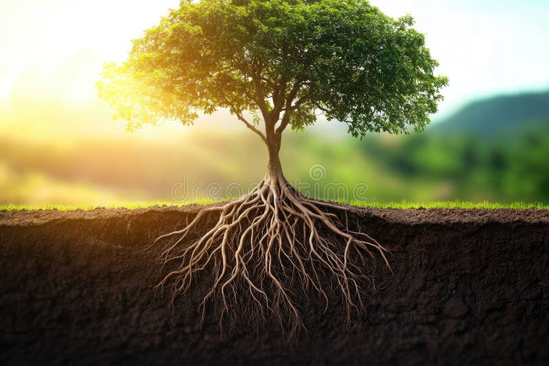 Root System - Complex Underground Structure, Enhancing Water Absorption ...