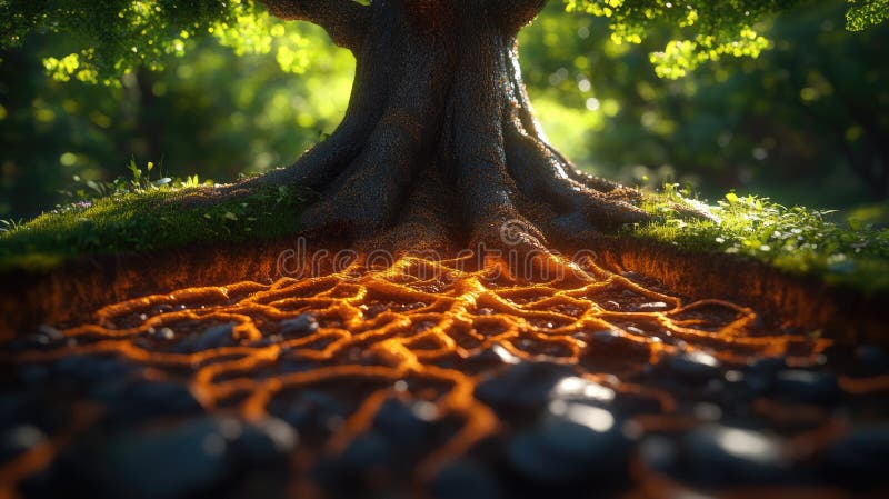 Root System - Complex Underground Structure, Enhancing Water Absorption ...