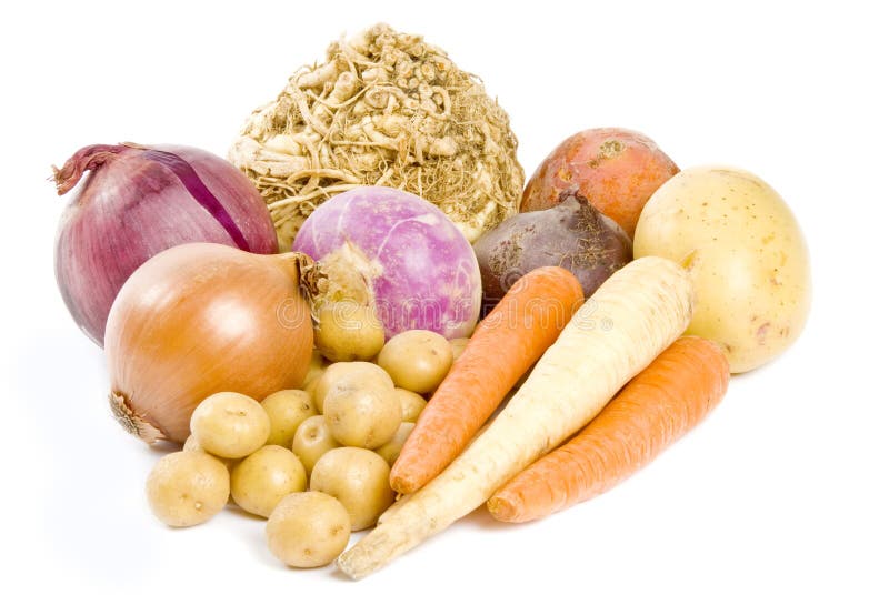Whole Root Vegetables in Bowl. Stock Photo - Image of plants, swede ...