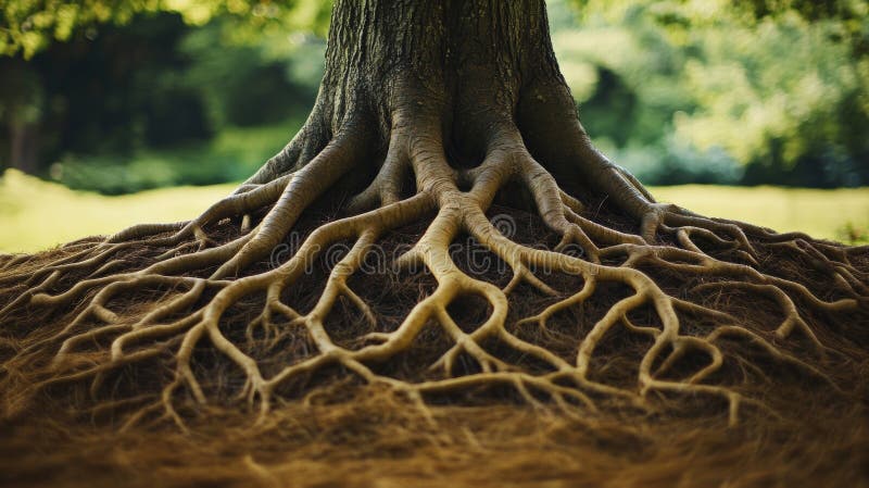 Rooted Together a Symbol of Strength Unity and Natural Connection in ...