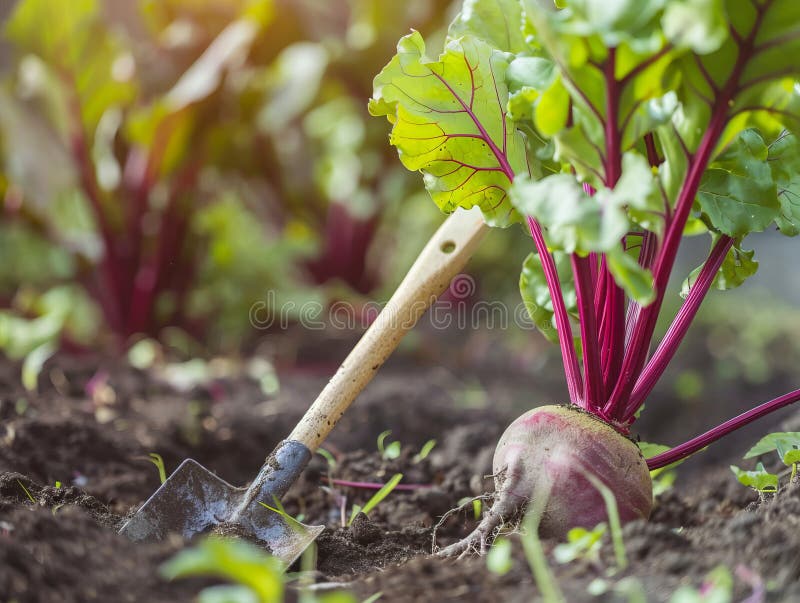 Rooting for Beetroot: a Close-Up Look at Growth in a Vegetable Garden ...