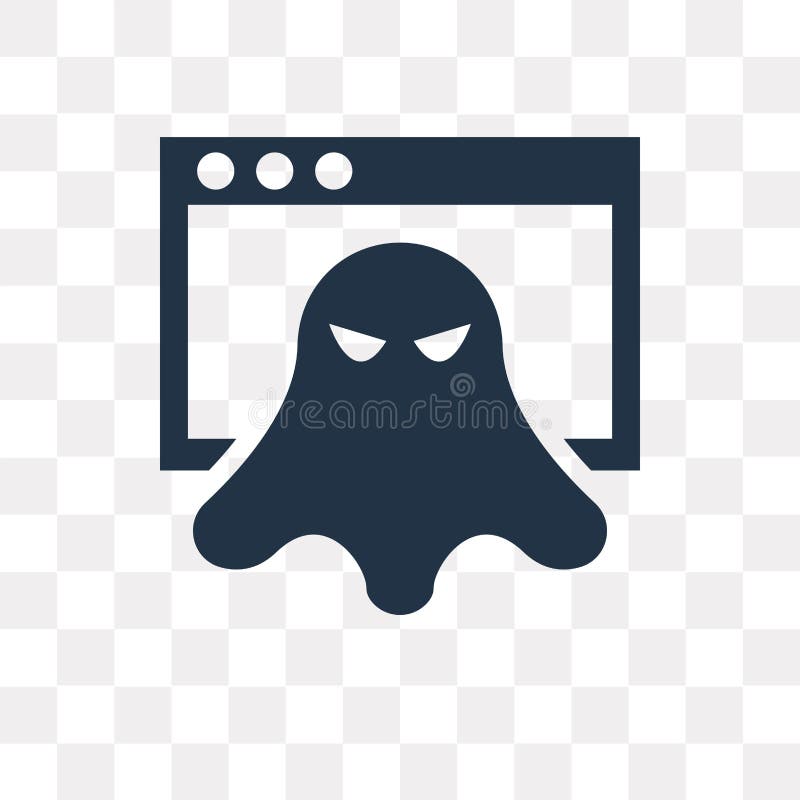 Trojan Vector Icon Isolated on Transparent Background, Linear Tr Stock ...