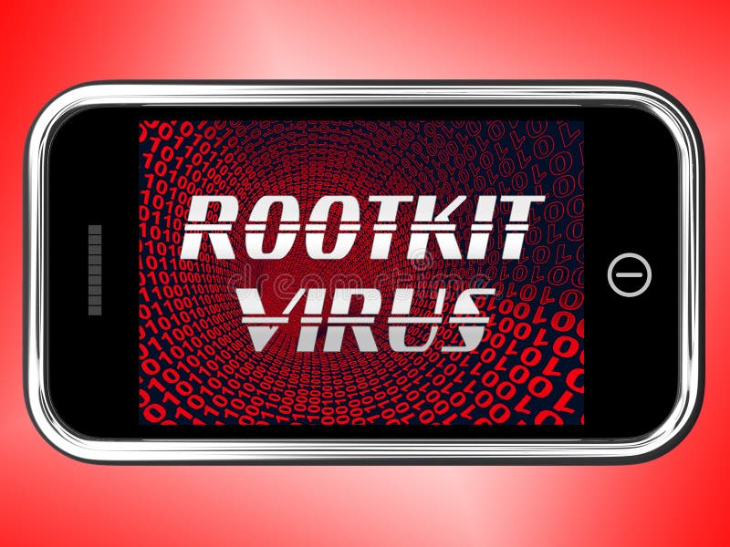 Rootkit Virus Cyber Criminal Spyware 3d Rendering Stock Illustration ...